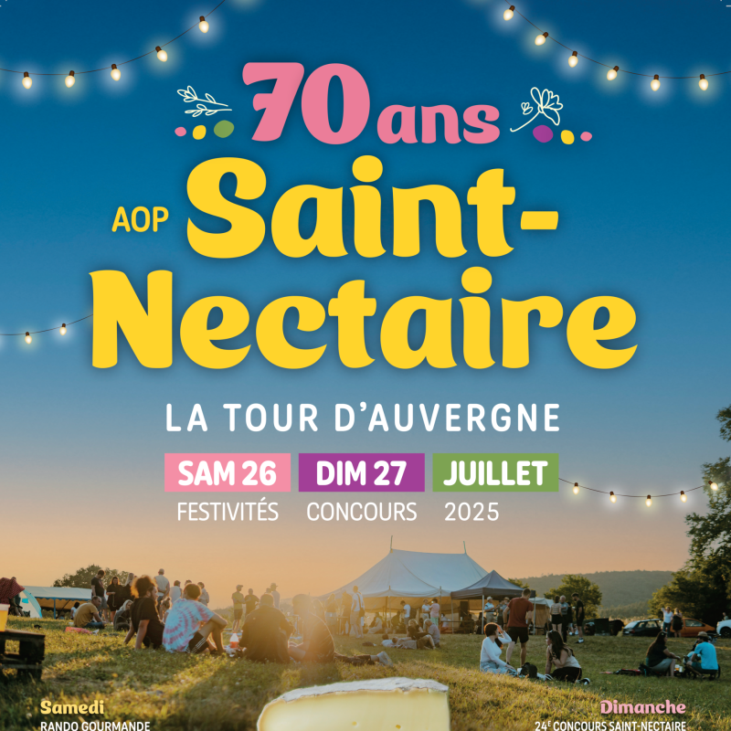 Fromage AOP Saint-Nectaire : nectar des prairies naturelles