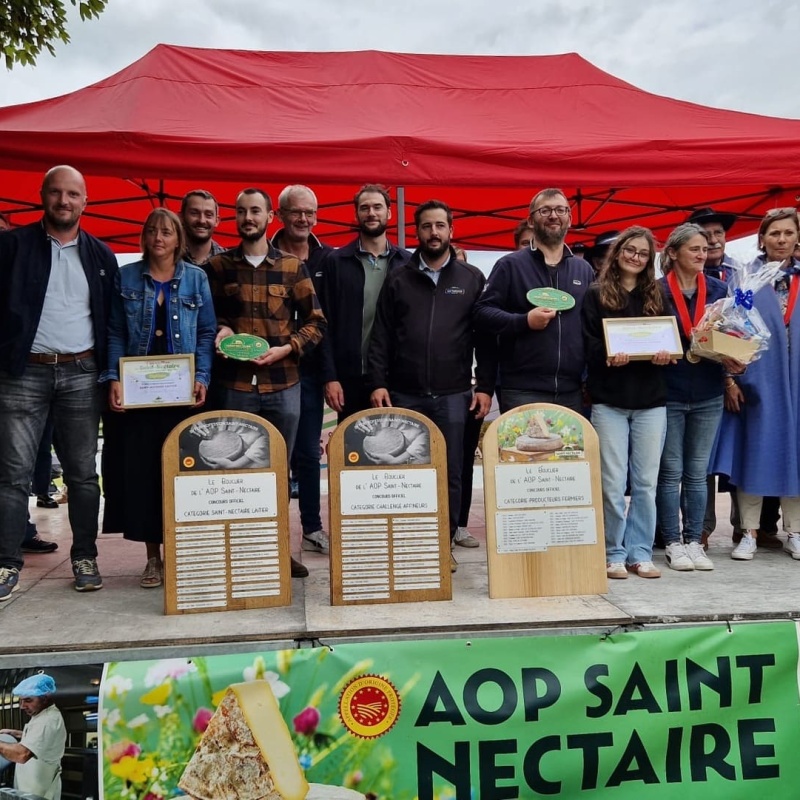 Fromage AOP Saint-Nectaire : nectar des prairies naturelles